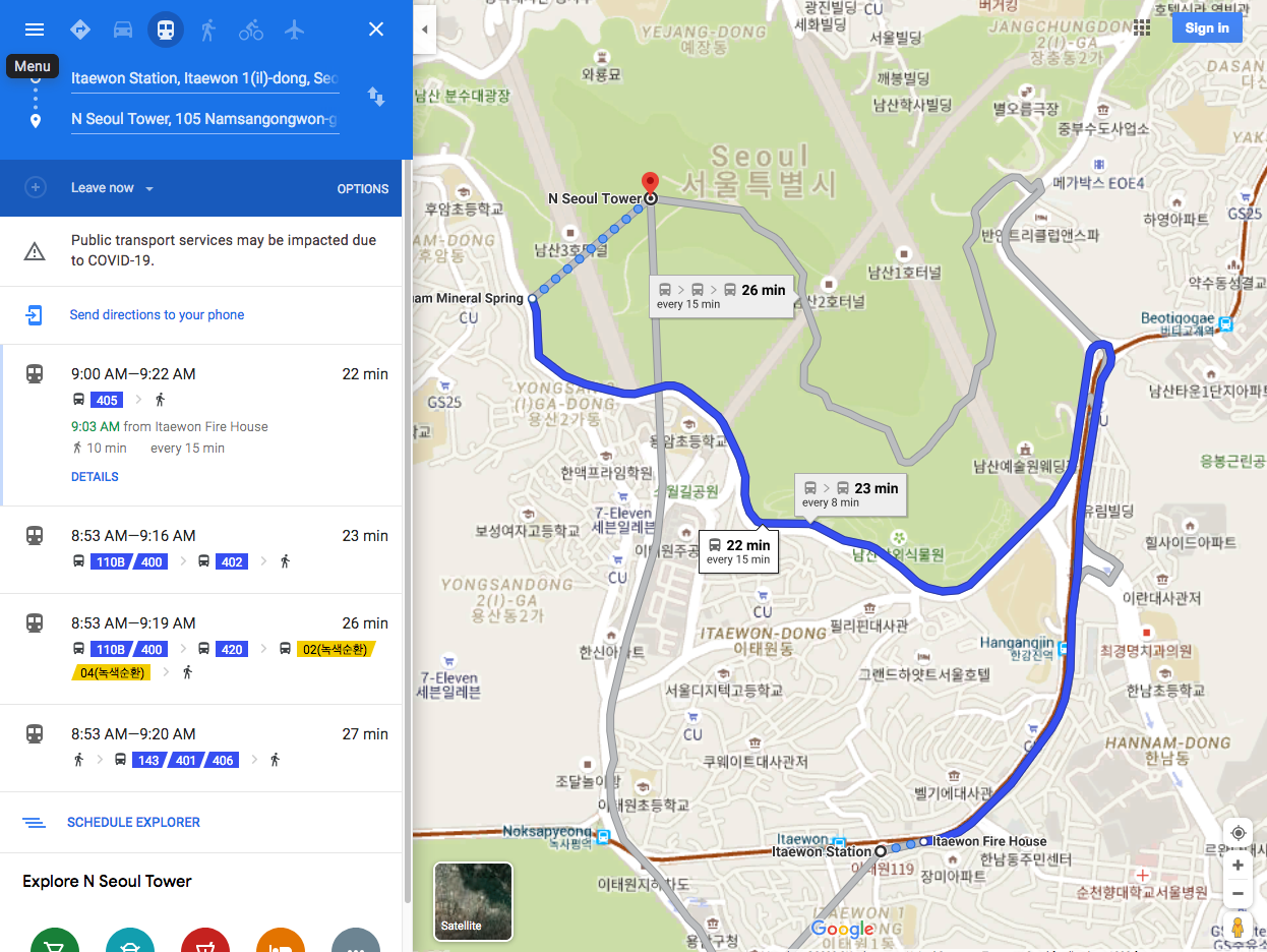 Google Maps in South Korea – Ricardopedia