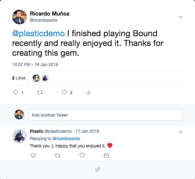 Re: Positive tweets for game developers – Ricardopedia